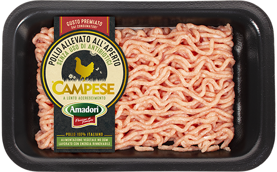 Il Campese pollo allevato all'aperto senza uso di antibiotici